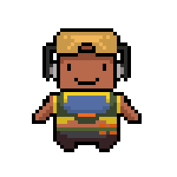 Happy 8 Bit Sticker for iOS & Android | GIPHY