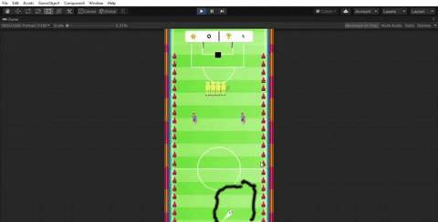 unity - How to keep the ball on zigzag movement? - Game Development Stack Exchange