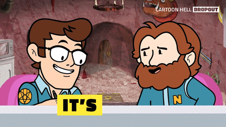 Cartoon Hell GIF by Dropout.tv - Find & Share on GIPHY