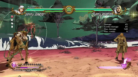 (Arigato... Gyro) The JOHNNY JOESTAR Battle Arena (No restraint ...