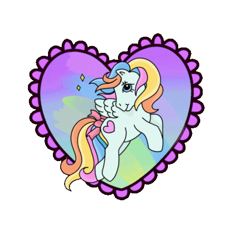 My Little Pony Heart Sticker for iOS & Android | GIPHY
