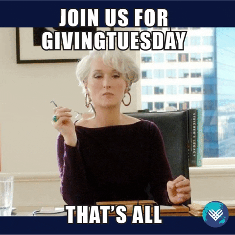 Charity Giving GIF by GivingTuesday - Find & Share on GIPHY