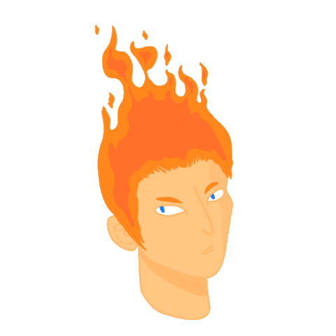 Fire Burn Sticker for iOS & Android | GIPHY