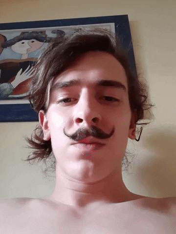 Moustache Flying GIF - Find & Share on GIPHY