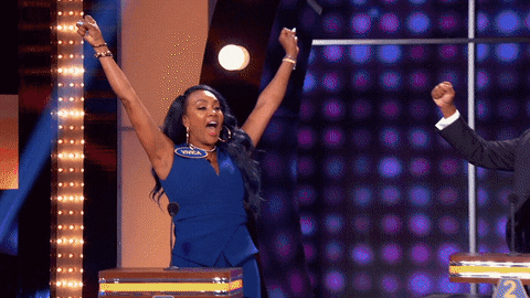 Celebrate Game Show GIF by ABC Network - Find & Share on GIPHY