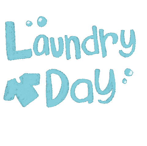 Happy Laundry Day Sticker by Demic for iOS & Android | GIPHY