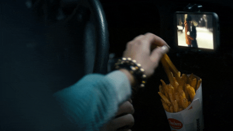 Hungry French Fries GIF by Checkers & Rally's - Find & Share on GIPHY