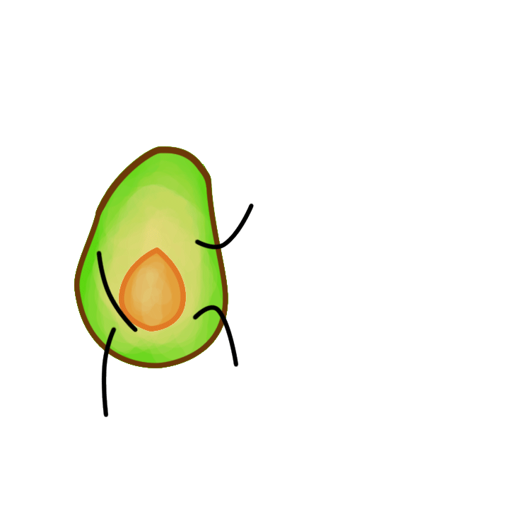 Avocado Sticker For Ios And Android Giphy