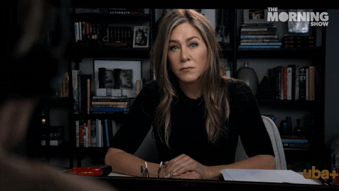 Angry Jennifer Aniston GIF by Apple TV - Find & Share on GIPHY