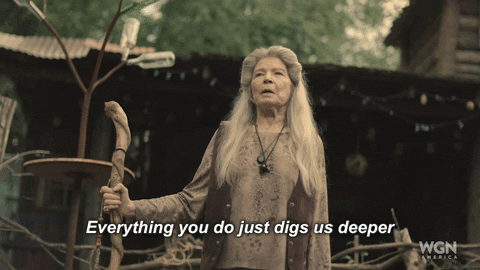 Dig Deeper Wgn America GIF by Outsiders - Find & Share on GIPHY