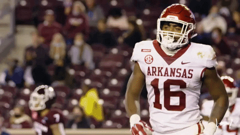 Celebrate College Football GIF by Arkansas Razorbacks - Find & Share on ...