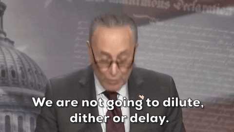 Chuck Schumer GIF by GIPHY News - Find & Share on GIPHY
