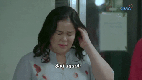 Sad Jaclyn Jose GIF by GMA Network - Find & Share on GIPHY