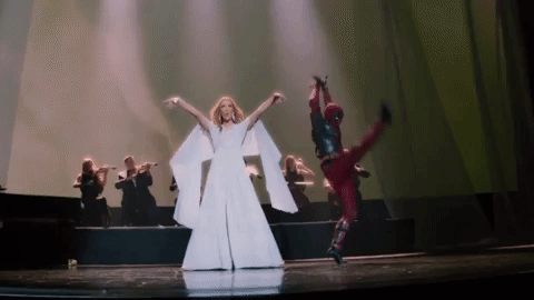 Deadpool Ashes GIF by Céline Dion - Find & Share on GIPHY