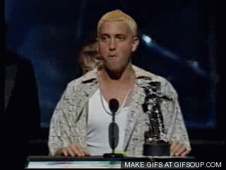 Eminem Laughing Gif