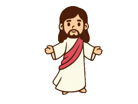 Jesus Christ Christmas Sticker by The Art Plug for iOS & Android | GIPHY