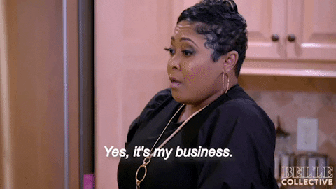 Mind Your Own Business GIF by OWN: Oprah Winfrey Network - Find & Share ...