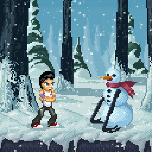 Snow Pixel Art GIF - Find & Share on GIPHY