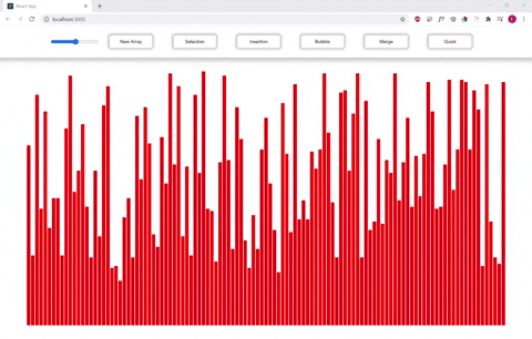 GitHub - ElijahBurke/react-sorting: A sorting visualizer built using React