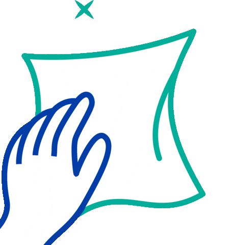 Cleaning Wipe Sticker by Dr Beckmann for iOS & Android | GIPHY