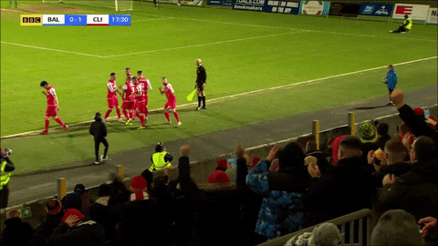 Celebrate Team Spirit GIF by Cliftonville Football Club - Find & Share ...