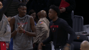Toronto Raptors Dancing GIF by NBA - Find & Share on GIPHY