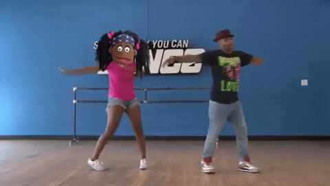 Best Friends Dancing GIF by Fluffy Friends - Find & Share on GIPHY