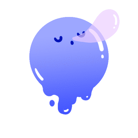 Pop Slime Sticker by Smol Bucket for iOS & Android | GIPHY
