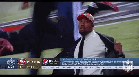 Nfl Draft Football GIF by NFL - Find & Share on GIPHY