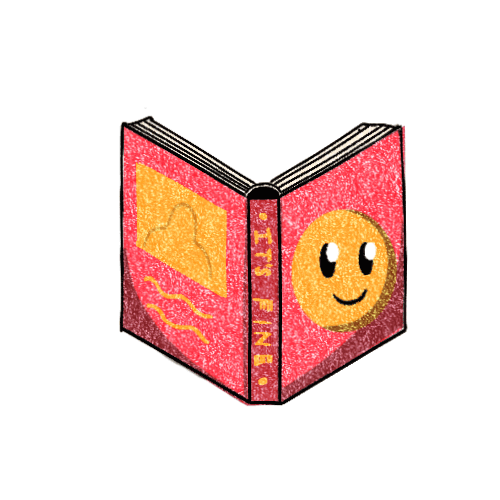 Book Reading Sticker by Broadly for iOS & Android | GIPHY