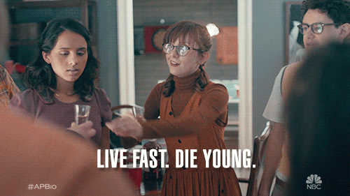 Live Fast A.P. Bio GIF by NBC - Find & Share on GIPHY