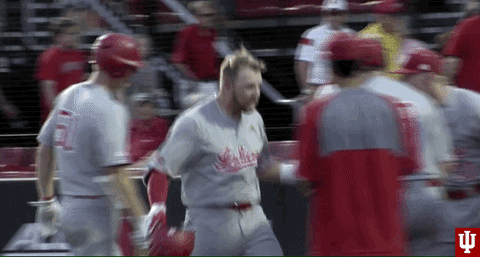 Indiana Baseball GIF by Indiana Athletics - Find & Share on GIPHY
