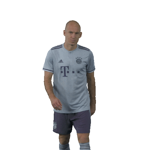 Serious Arjen Robben Sticker by FC Bayern Munich for iOS & Android | GIPHY
