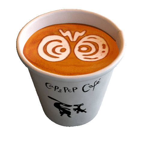 Angry Coffee Sticker by Cap&Pep for iOS & Android | GIPHY