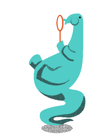 Blowing Bubbles Sticker by StudioKohl for iOS & Android | GIPHY
