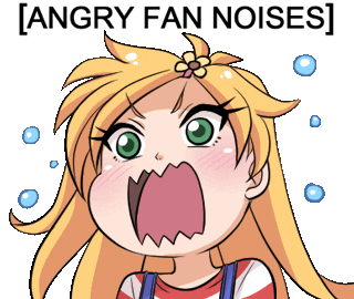 Angry Fan Sticker by Jin for iOS & Android | GIPHY