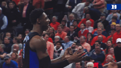 Hug Me Brotha College Basketball GIF by Duke Men's Basketball - Find ...