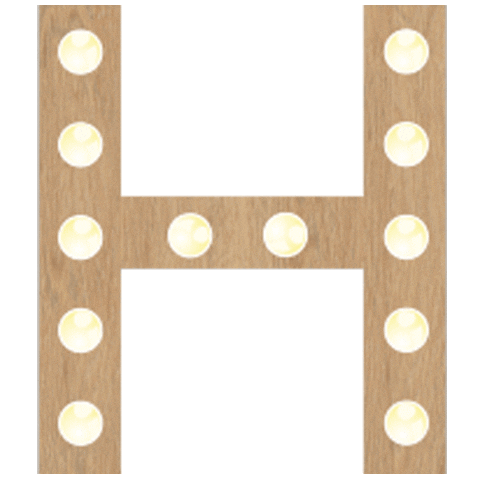 Typography Lights Sticker by TELEUKTROUWEN for iOS & Android | GIPHY