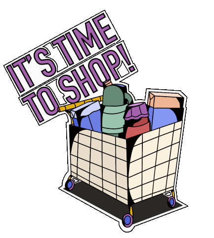 Shopping Supermarket Sticker by Spare for iOS & Android | GIPHY