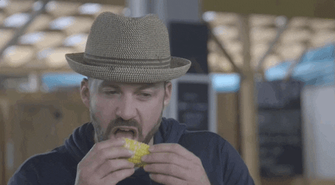 Hungry Corn On Cob GIF by 1st Look - Find & Share on GIPHY