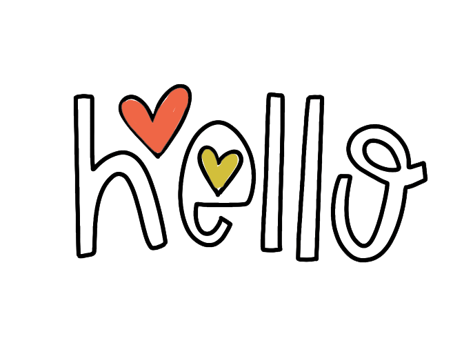 Heart Hello Sticker for iOS & Android | GIPHY