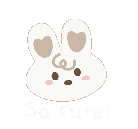 Cute Bunny Sticker for iOS & Android | GIPHY