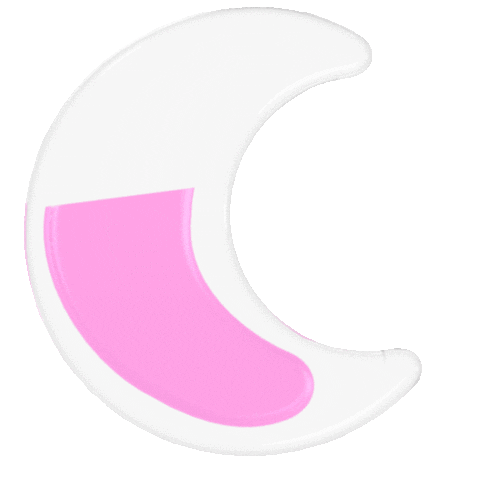 Pink Moon Sticker by Simon Falk for iOS & Android | GIPHY