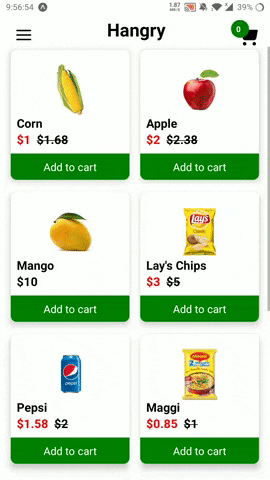 GitHub - anipshah/Shopping-Cart-React-Native-Project