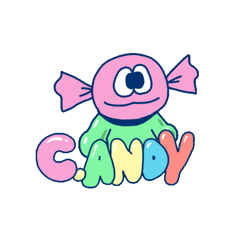 Candy Sticker by GIPHY Studios Originals for iOS & Android | GIPHY