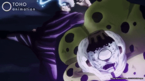 Pov the awakened Gojo decides to use all his moves on you in awakening ...