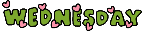 Wednesday Morning Sticker by Poppy Deyes for iOS & Android | GIPHY