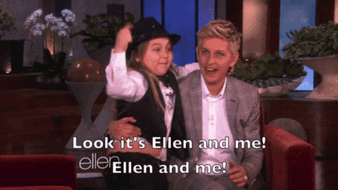 Michele Obamas Ellen Gif