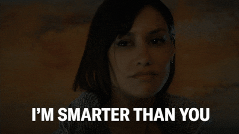 Im Smart Big Sky GIF by ABC Network - Find & Share on GIPHY