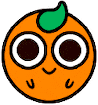 Happy Orange Sticker by DiDi México for iOS & Android | GIPHY
